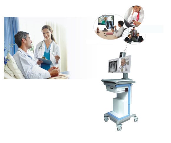Medical computer workstation - NT100 - Newtech - for echocardiography ...