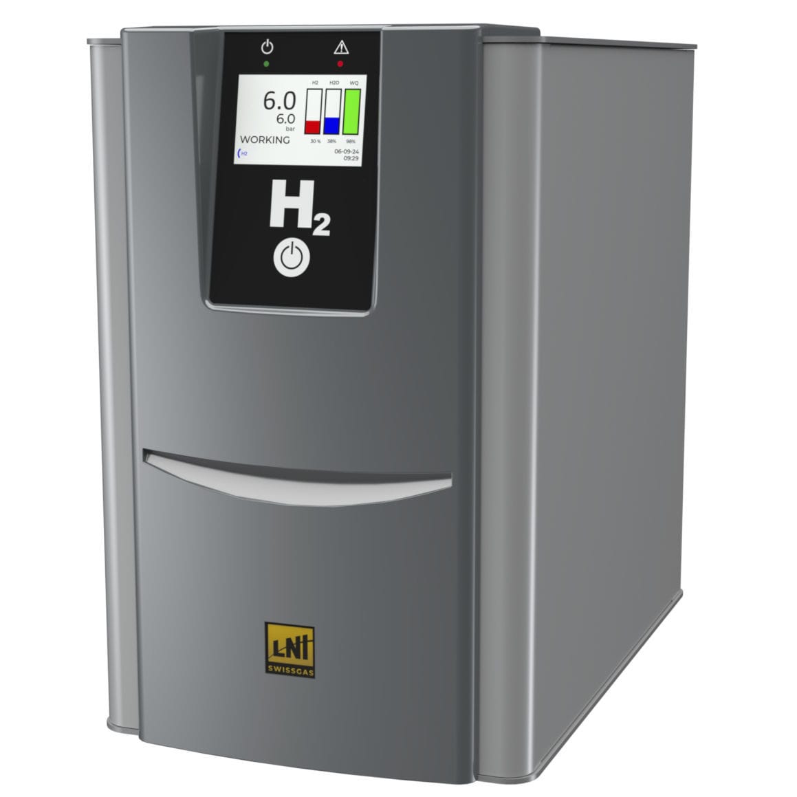 High-purity hydrogen generator - HG BASIC - lniswissgas - for gas ...