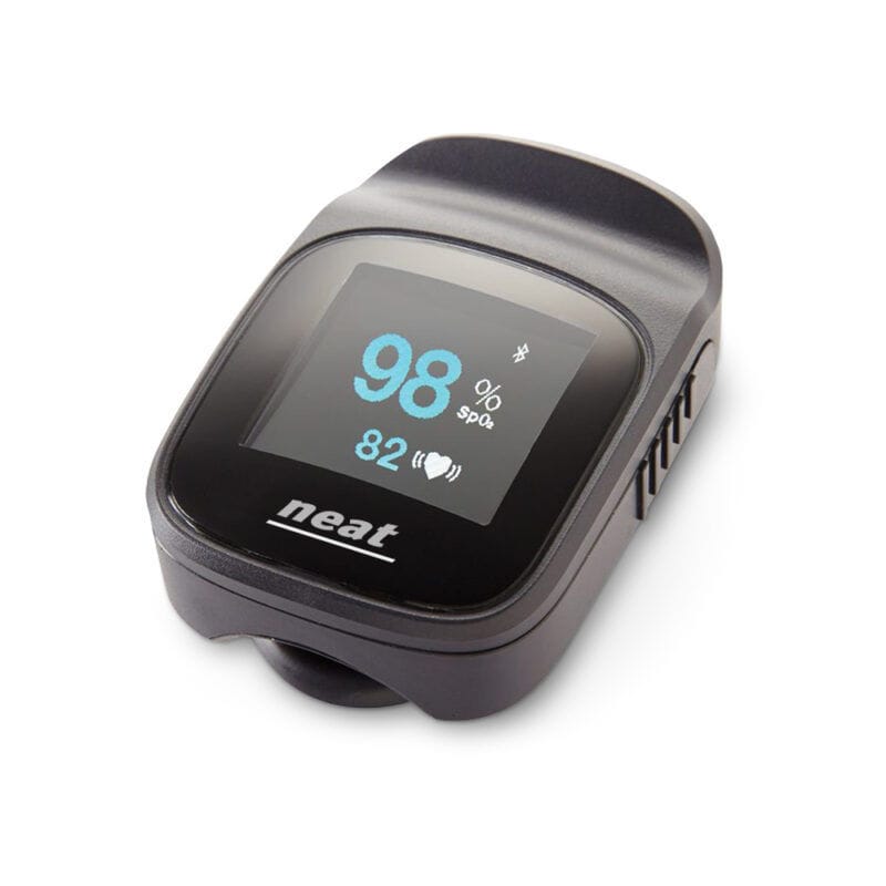 Fingertip pulse oximeter - Neat - medical / wireless / Bluetooth