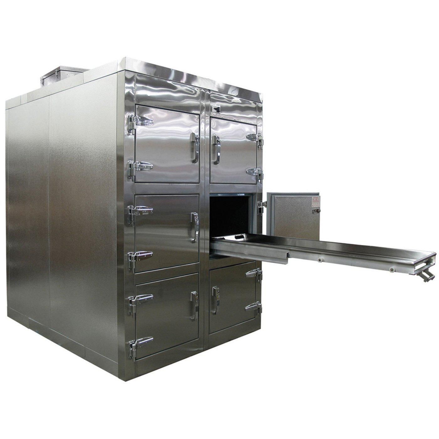 6-body refrigerated mortuary cabinet - 1036-R109 - Mortech ...
