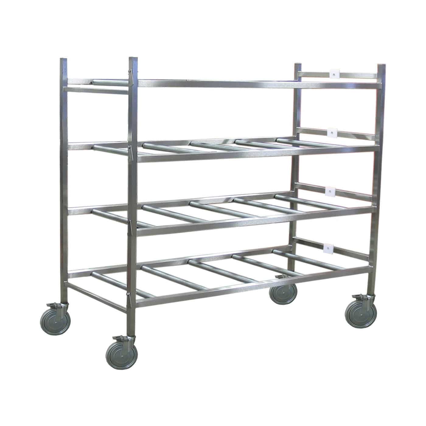 Mortuary stretcher storage rack - 7011-3-30 - Mortech Manufacturing ...