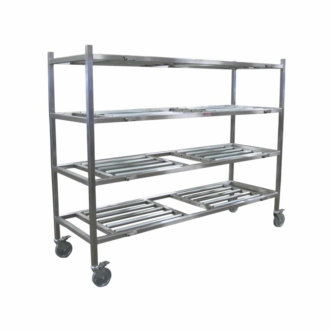 Mortuary stretcher storage rack - 7011-4SL - Mortech Manufacturing ...