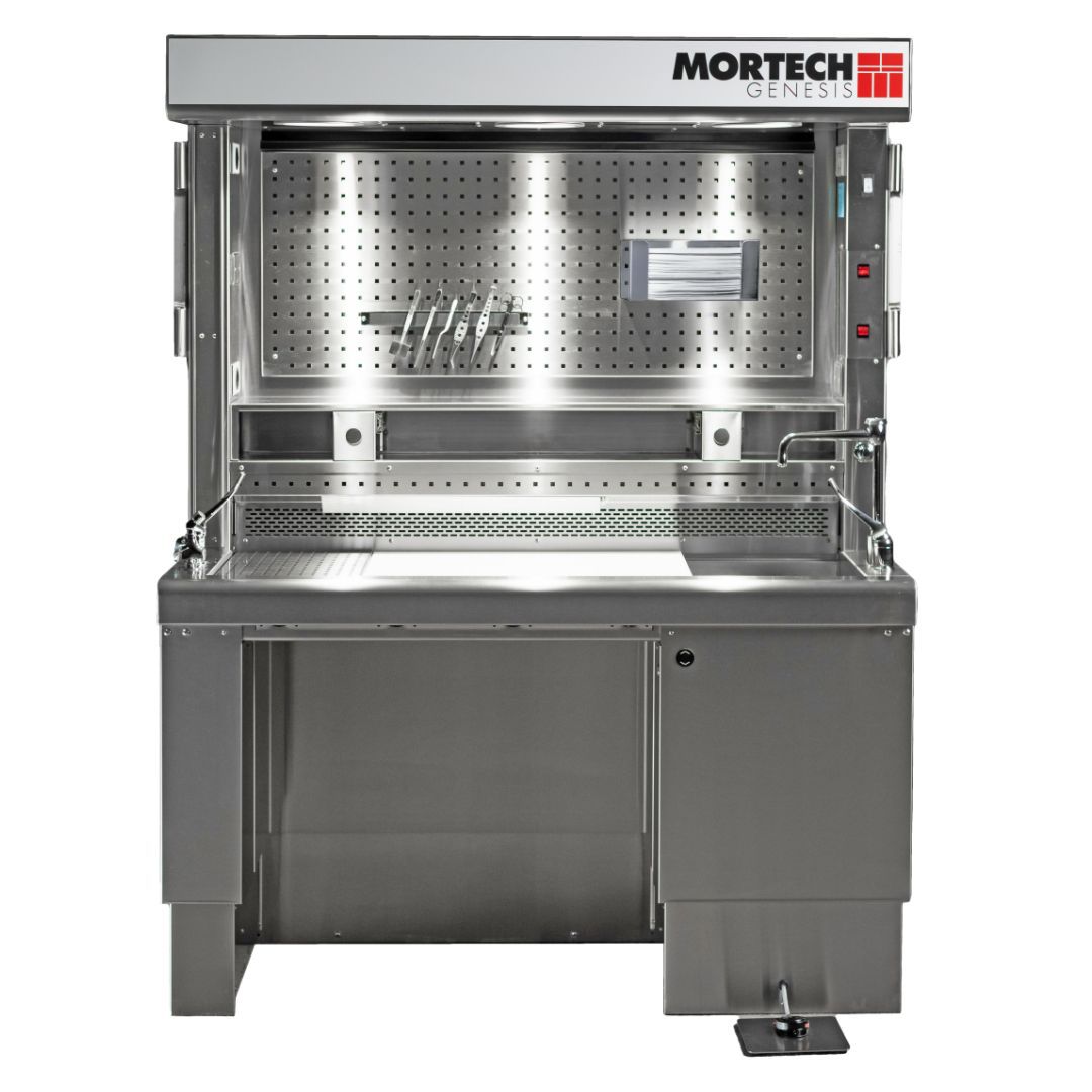 Floor-standing laboratory workstation - Genesis™ - Mortech Manufacturing