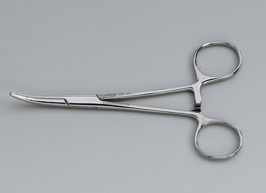 Surgery forceps - 908 - Embalmers Supply Company - grasping / clamp / bent
