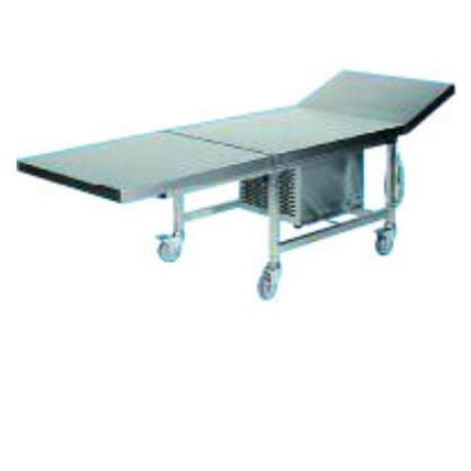 Funeral display table - Kenyon - refrigerated / stainless steel / on ...