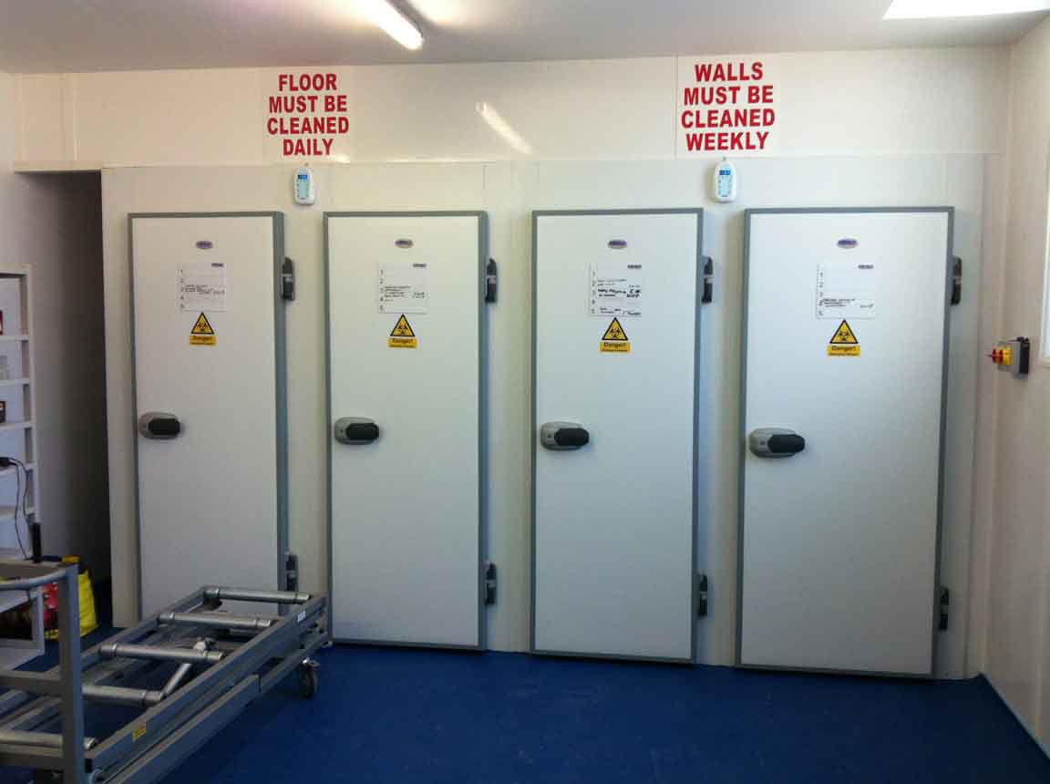 Mortuary stretcher refrigerated mortuary cabinet - Kenyon - multiple ...