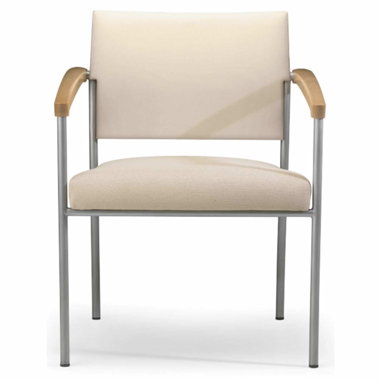 Chair with armrests - Whisk - Nemschoff - stackable