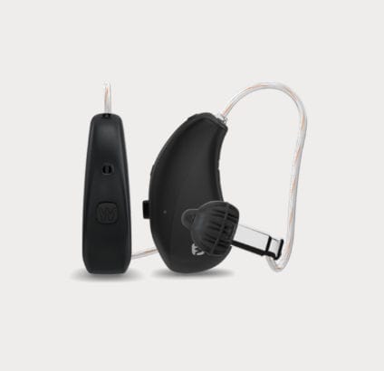 RIC hearing aid - sRIC R D - Widex - remote-controlled / rechargeable ...
