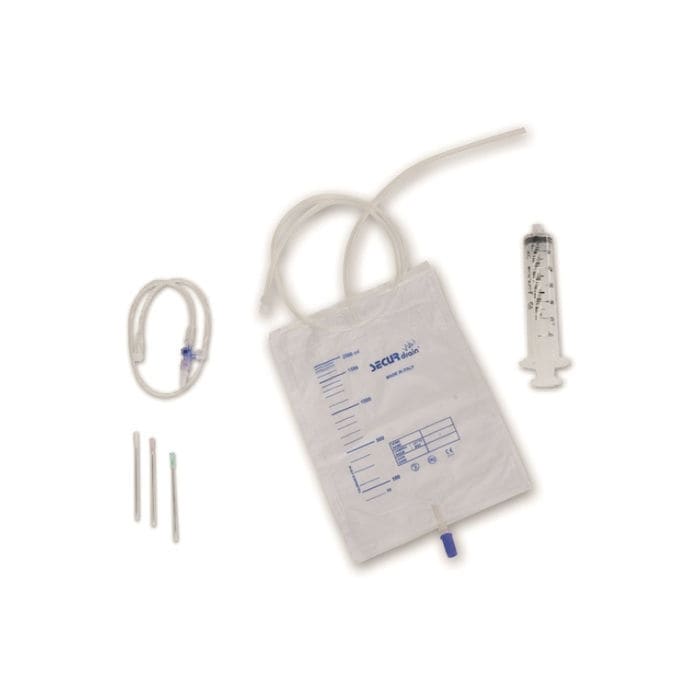 Pleural drainage set - 133051340A146 - Securmed - graduated