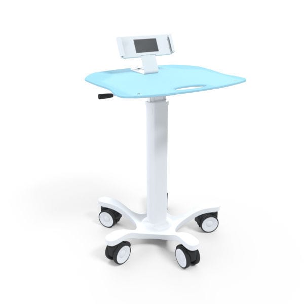 Height-adjustable computer cart - Laptop-Cart - Bytec Healthcare
