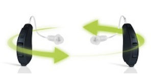 RIC hearing aid - Step 4, Step 2 - Interton