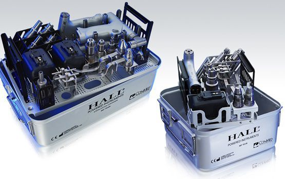 Orthopedic instrument sterilization container - Hall® - ConMed - perforated