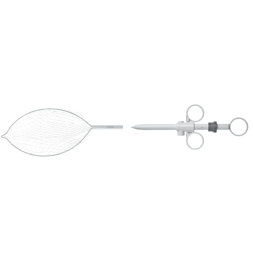 Biliary stone extraction endoscopic basket / straight - NAKAO Spider ...