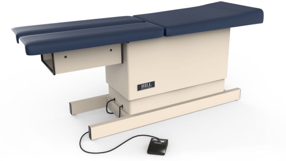Electric massage table - HA90AM - Hill Laboratories - with adjustable ...