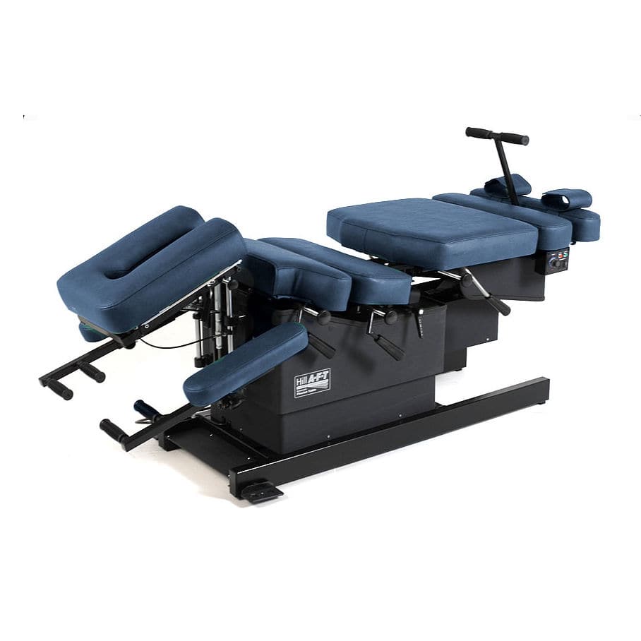 Electric chiropractic table - AFT - Hill Laboratories - with armrests ...