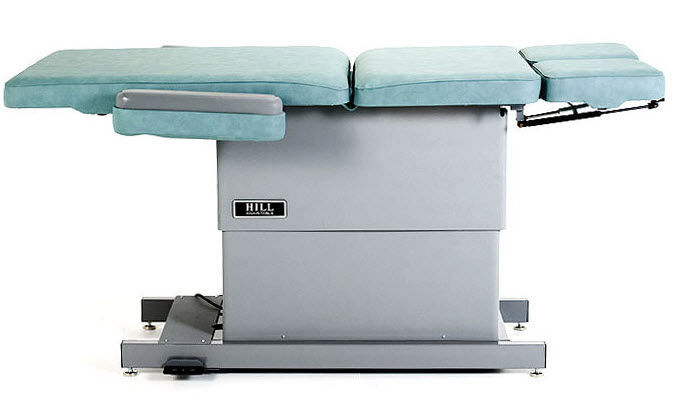 Electric examination table / orthopedic / height-adjustable / 3 ...