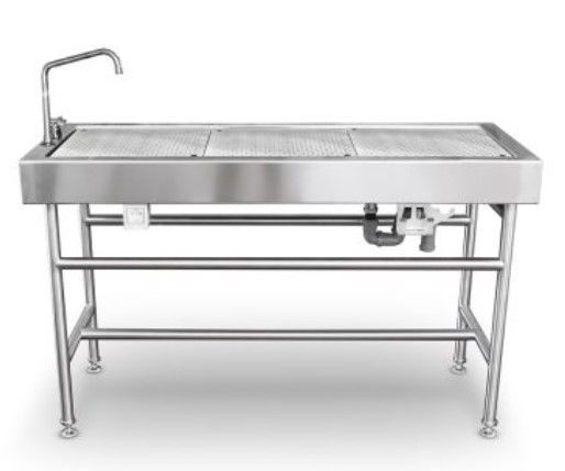 Necropsy table - 7DT2143 - Hiplaas - rectangular / for large animals ...