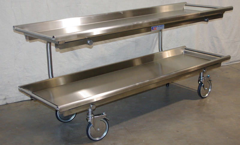 2-shelf shelving unit - MC2 - Spire Integrated Solutions - mortuary ...