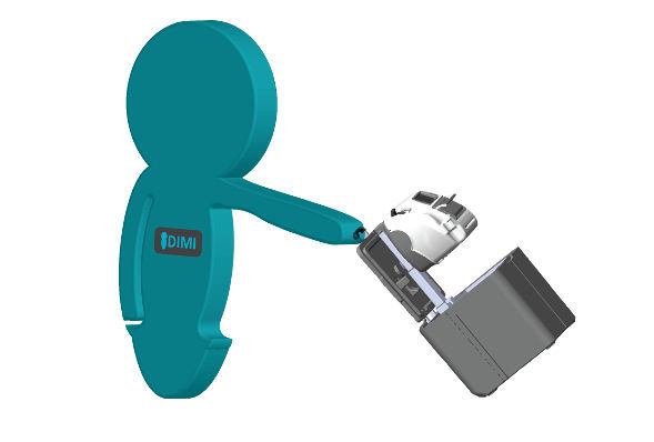 Homecare dialysis machine - DIMI - Infomed - with hemodiafiltration