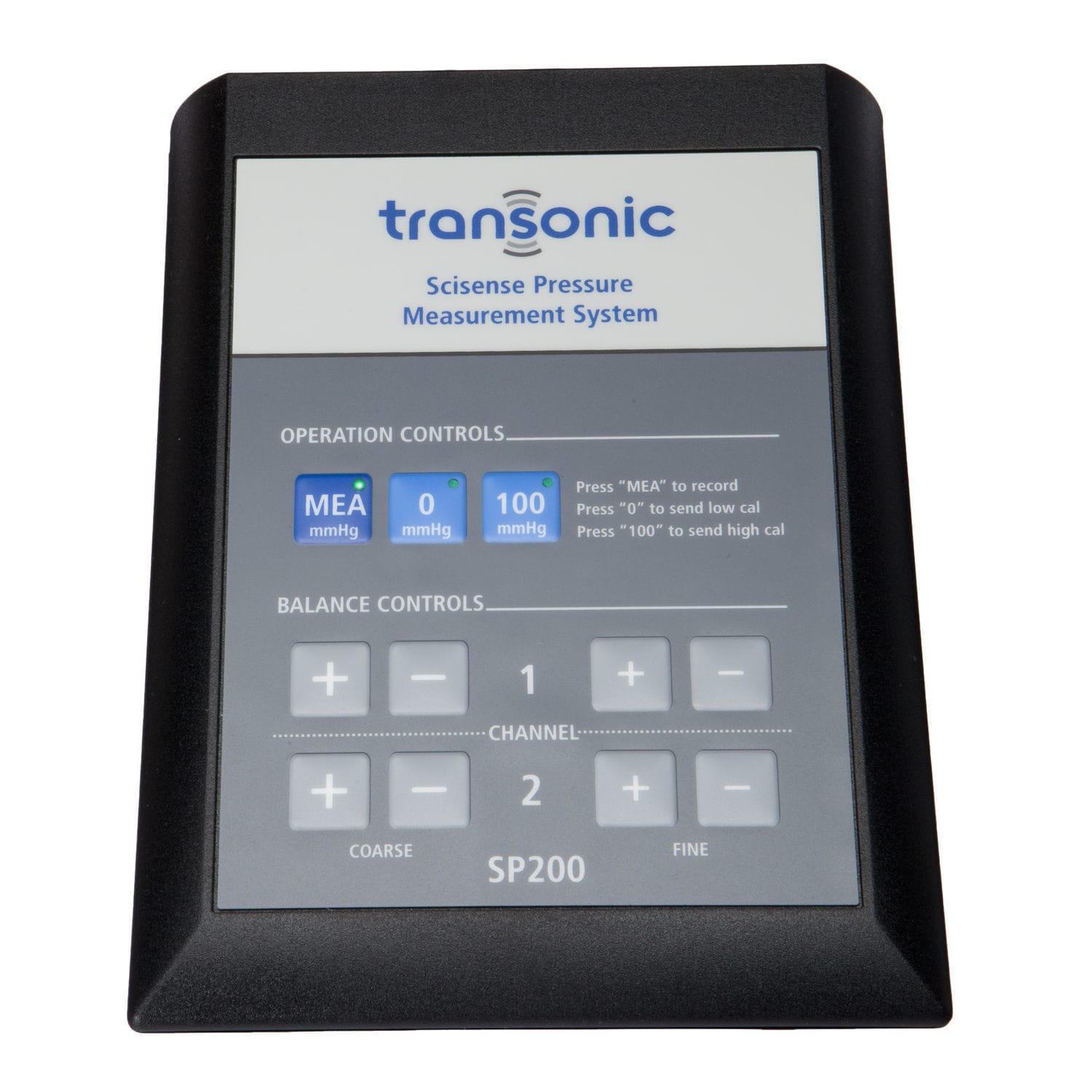 Pressure control unit - SP200 - Transonic - for pressure cathéters