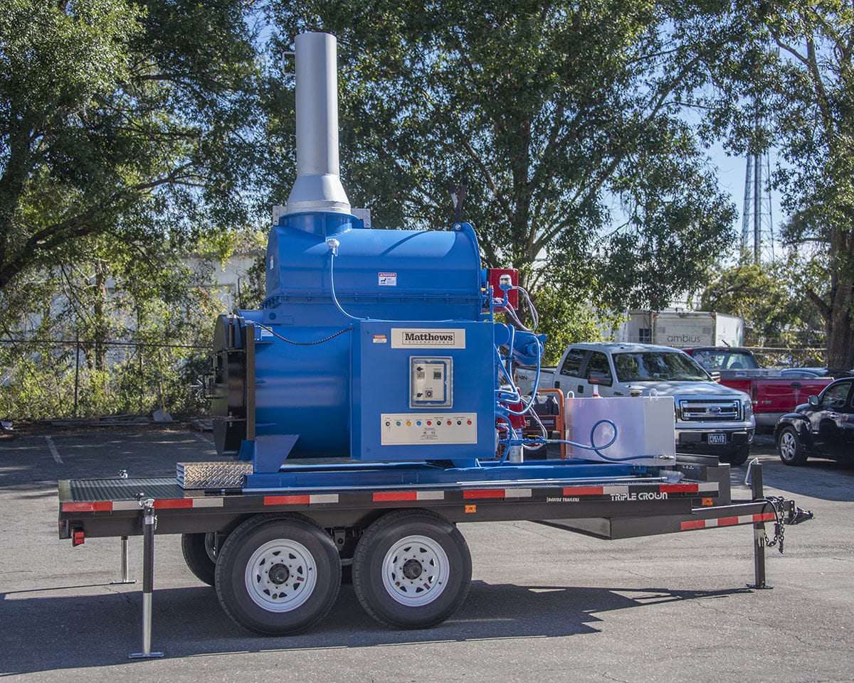 Medical waste incinerator - Matthews Environmental Solutions - waste