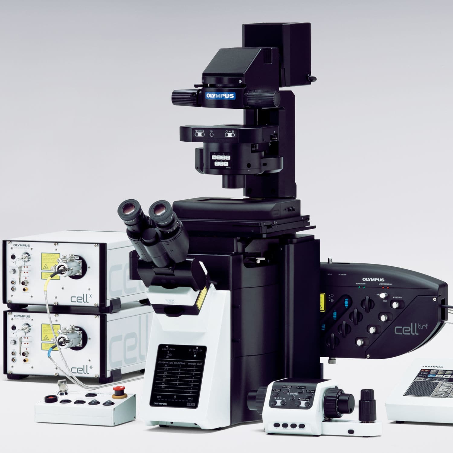 Inverted microscope - IXplore TIRF - Evident - Olympus Scientific ...