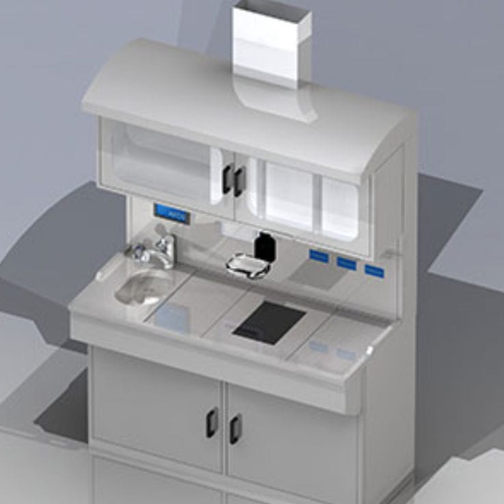 Laboratory table - VPT - AFOS - blood collection / ventilated