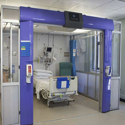 Clean room isolator - Bioquell POD - Bioquell - class III / floor ...