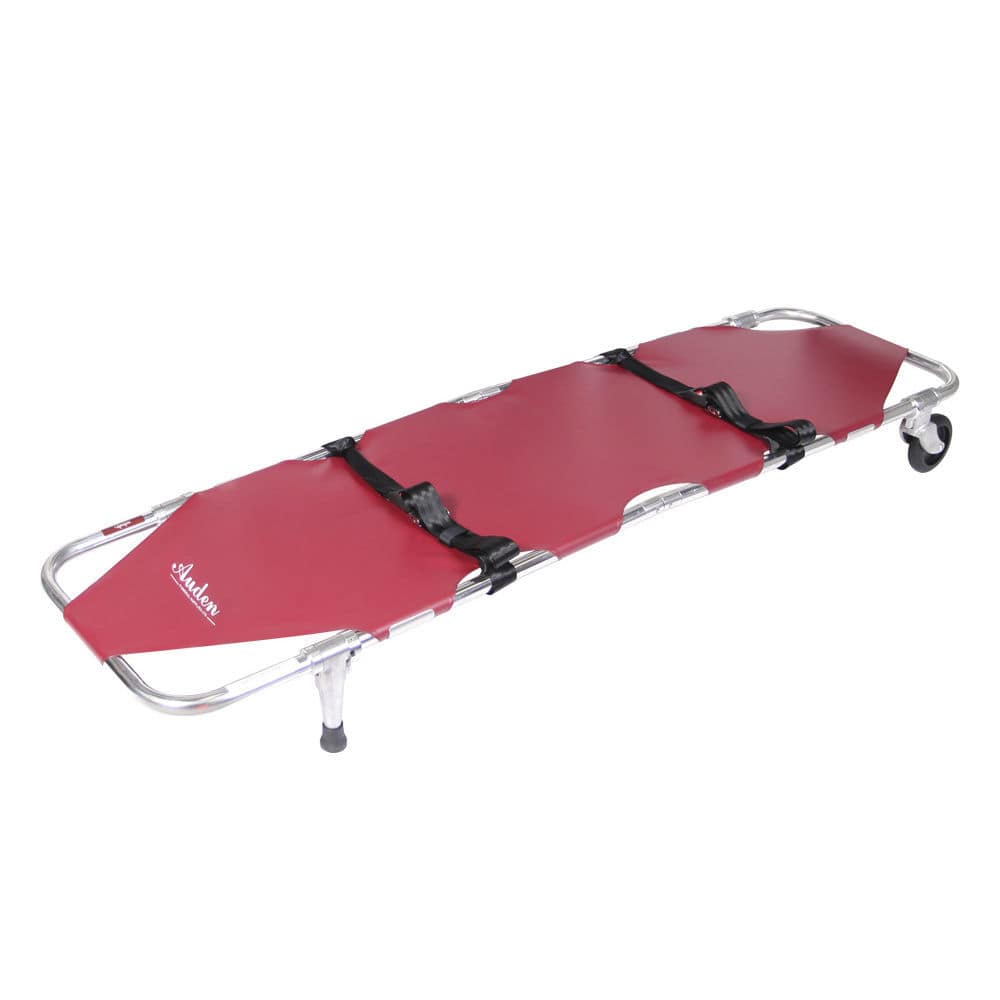Mortuary stretcher - Auden Funeral Supplies - on casters