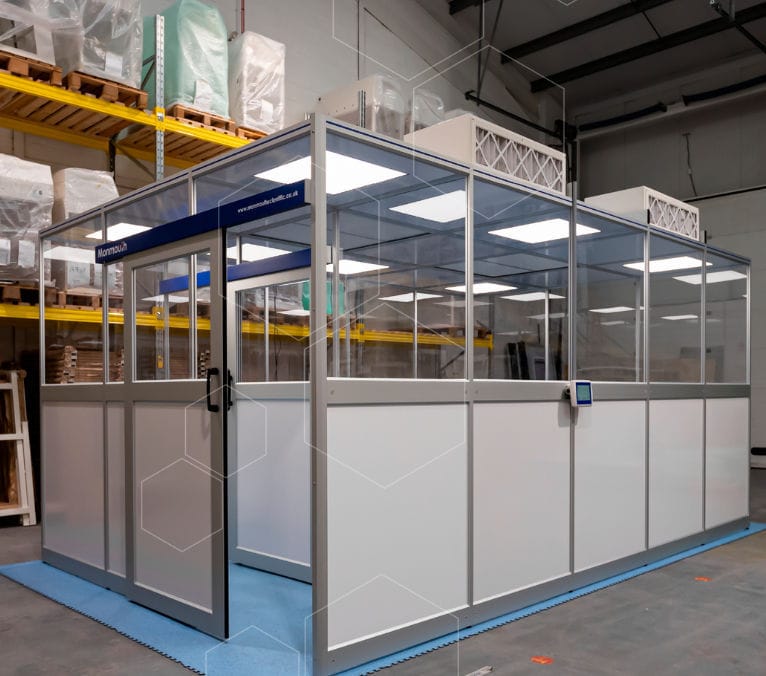 Clean room - Aluminium - Monmouth Scientific - modular