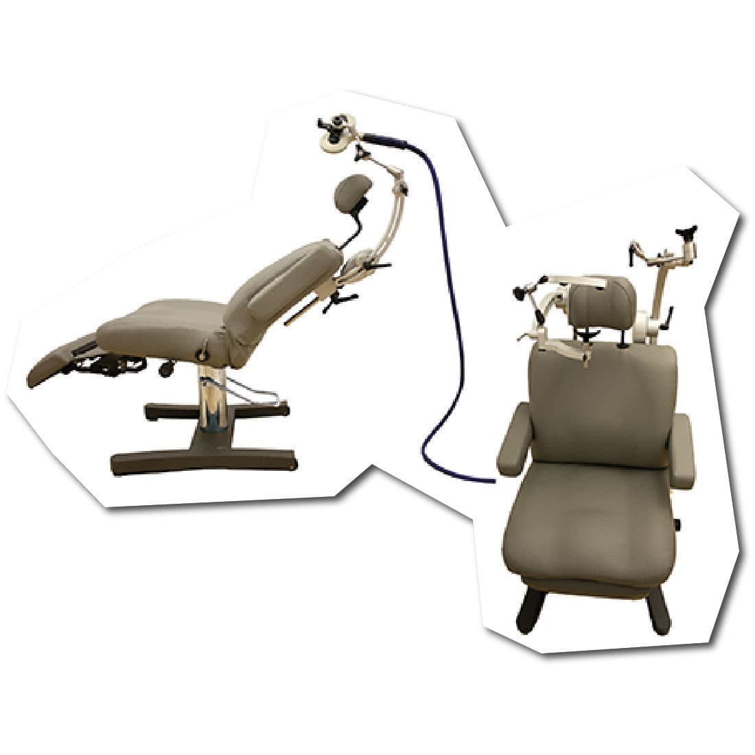 Electric treatment chair - Brainbox - height-adjustable / reclining