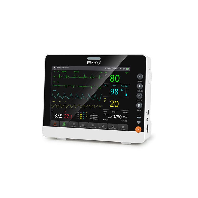 Portable patient monitor - BMO100 6 Parameter - BMV - ECG / RESP / SpO2
