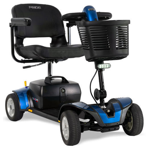 Electric mobility scooter - Go Go® Sport - Pride - 4-wheel / with basket