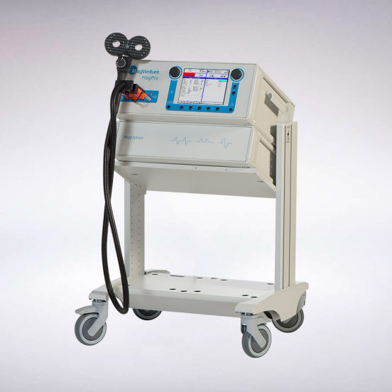 TMS + rTMS transcranial magnetic stimulator - MagPro R30 - MagVenture