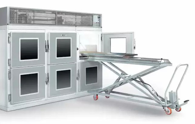 Mortuary stretcher refrigerated mortuary cabinet - PM BT - Angelantoni ...