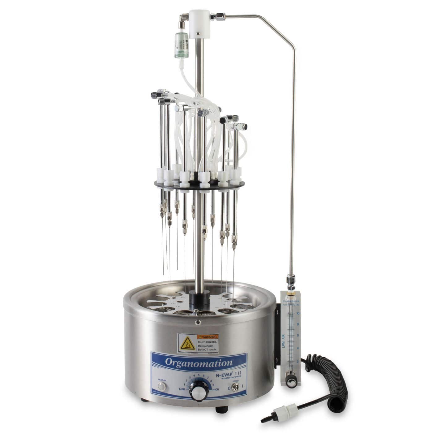 Laboratory evaporator - Cat#-NT - Organomation - nitrogen / solvent ...