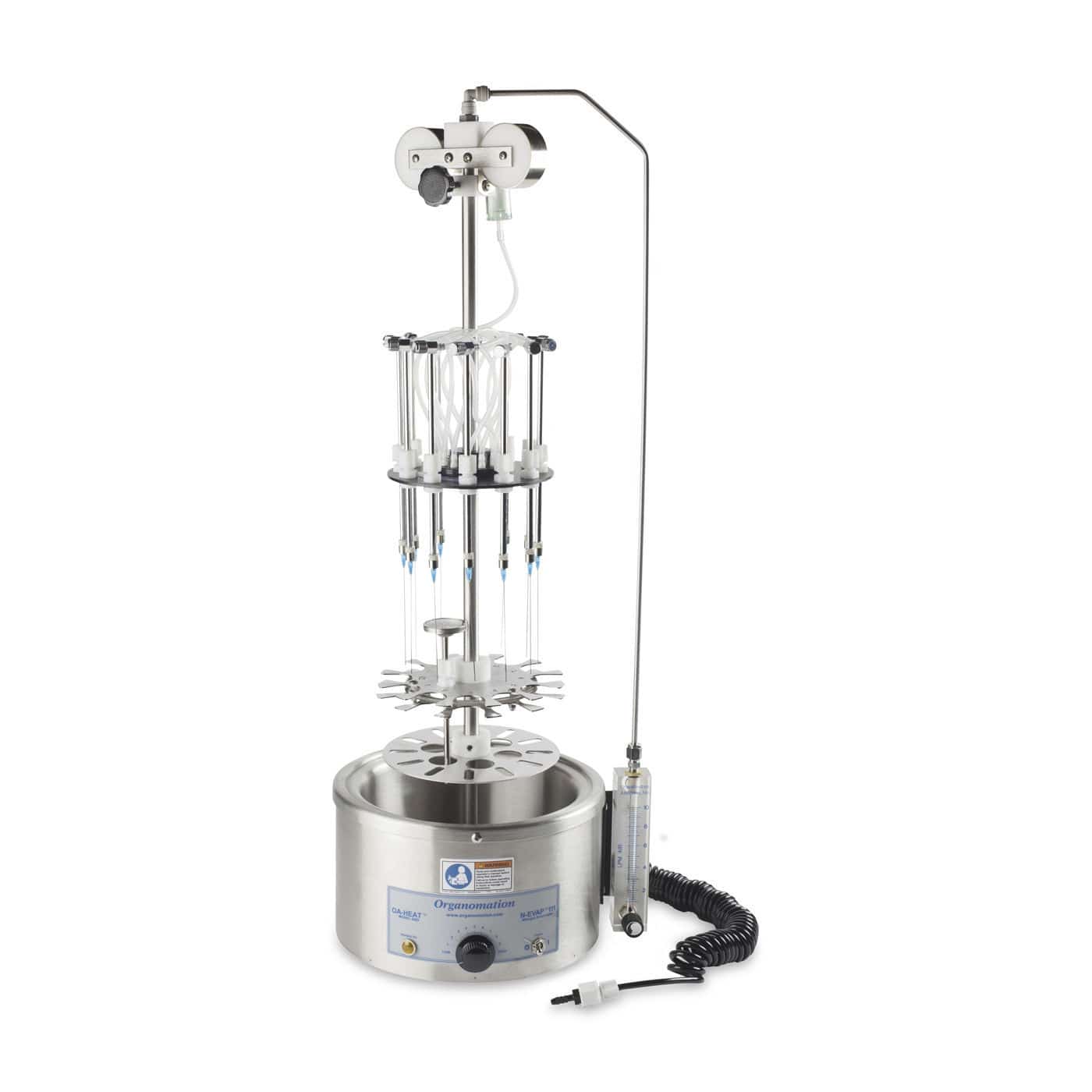 Sample evaporator - #11155 - Organomation - nitrogen / solvent / water bath