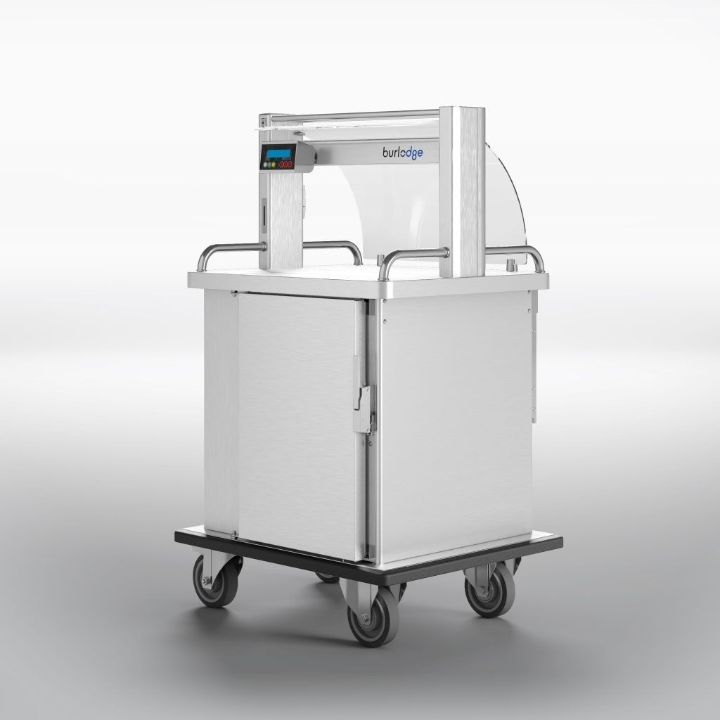 Meal delivery trolley - Multigen Series - BURLODGE - meal / with shelf ...