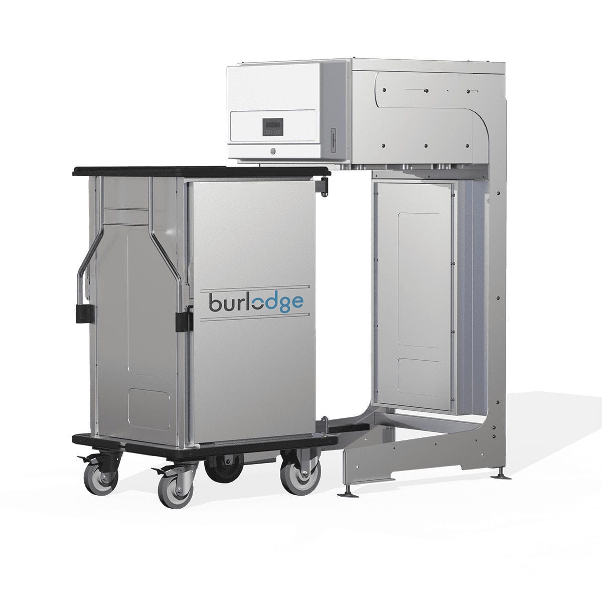 Service trolley - B-Pod - BURLODGE - meal / meal delivery / stainless steel