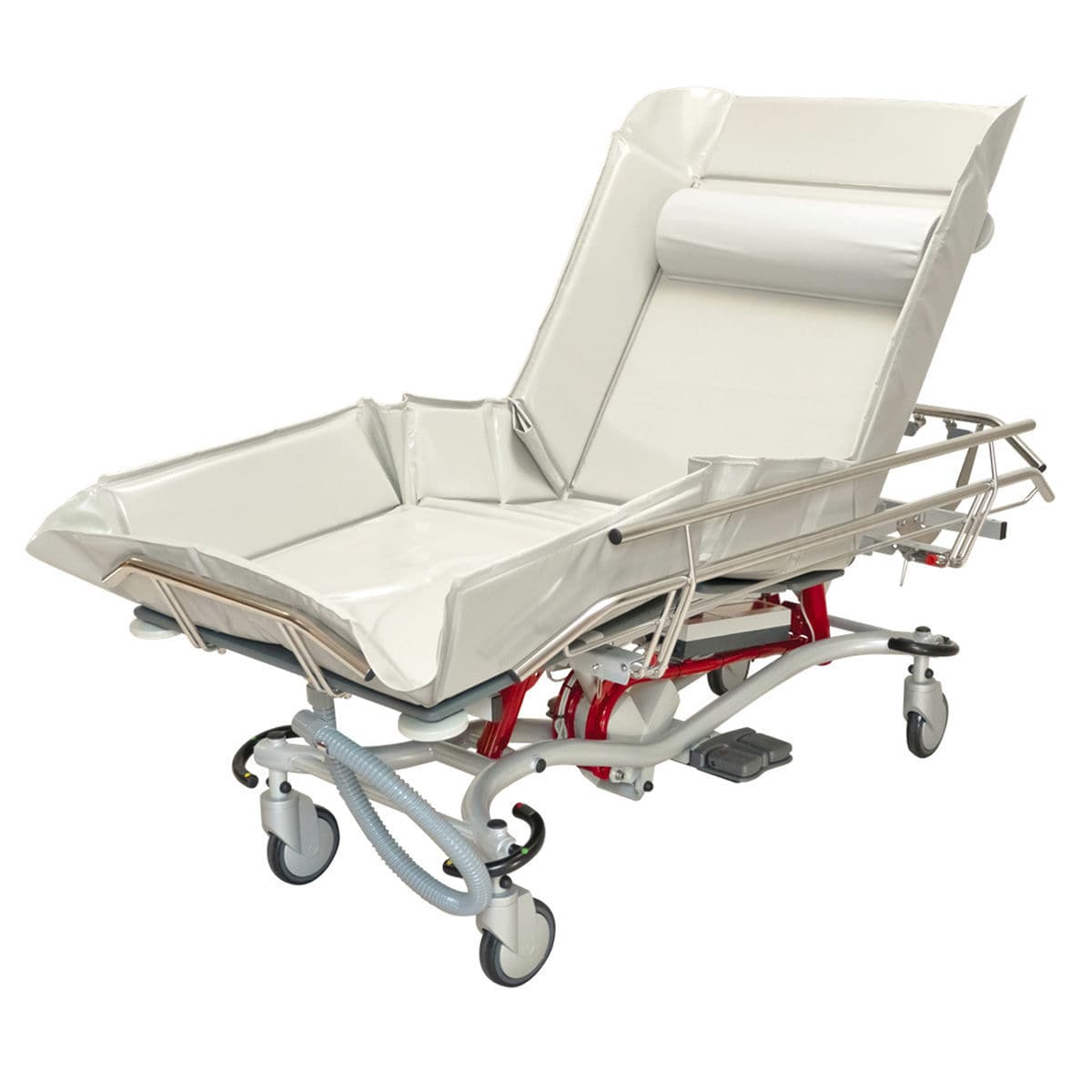 Electric shower trolley - Shado® Rgo - SCALEO Medical - adult / bariatric