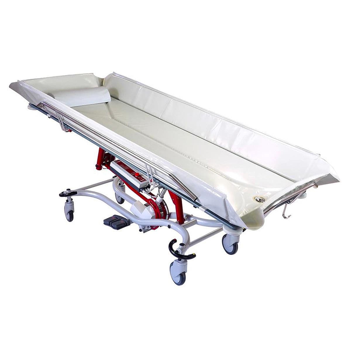 Hydraulic shower trolley - Shado® 200 and 240 long tray - SCALEO ...
