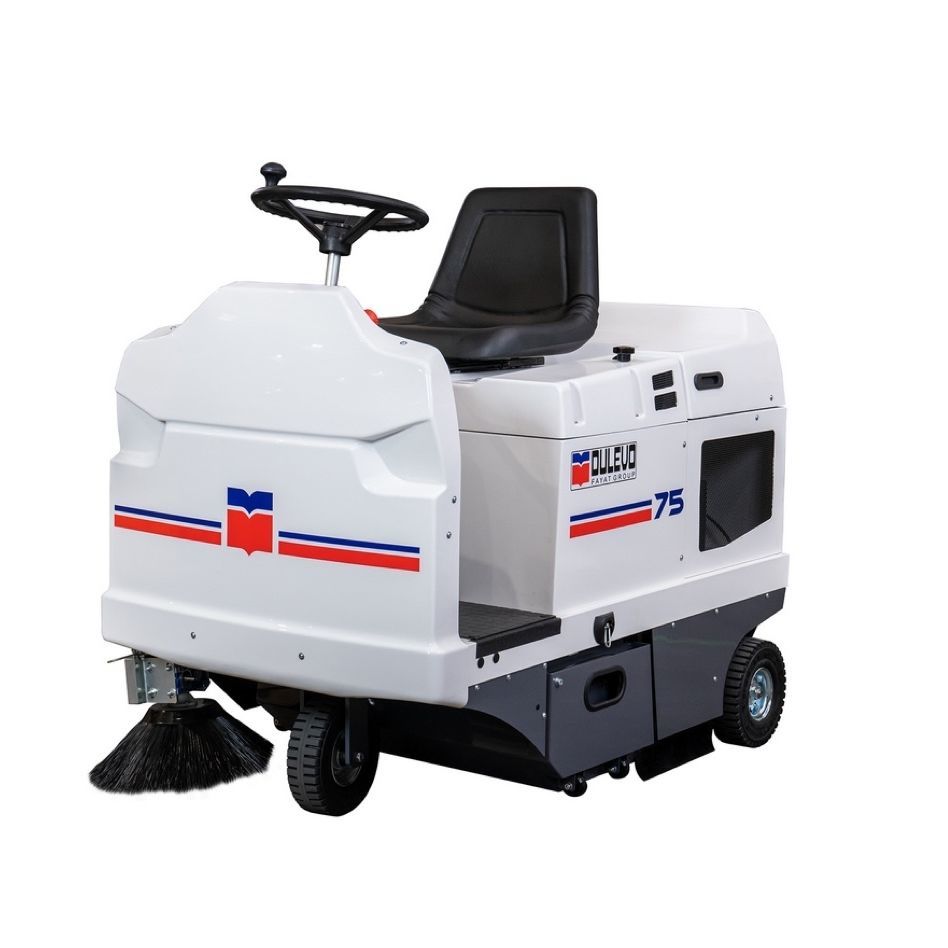 Ride-on vacuum sweeper - 75 - Dulevo