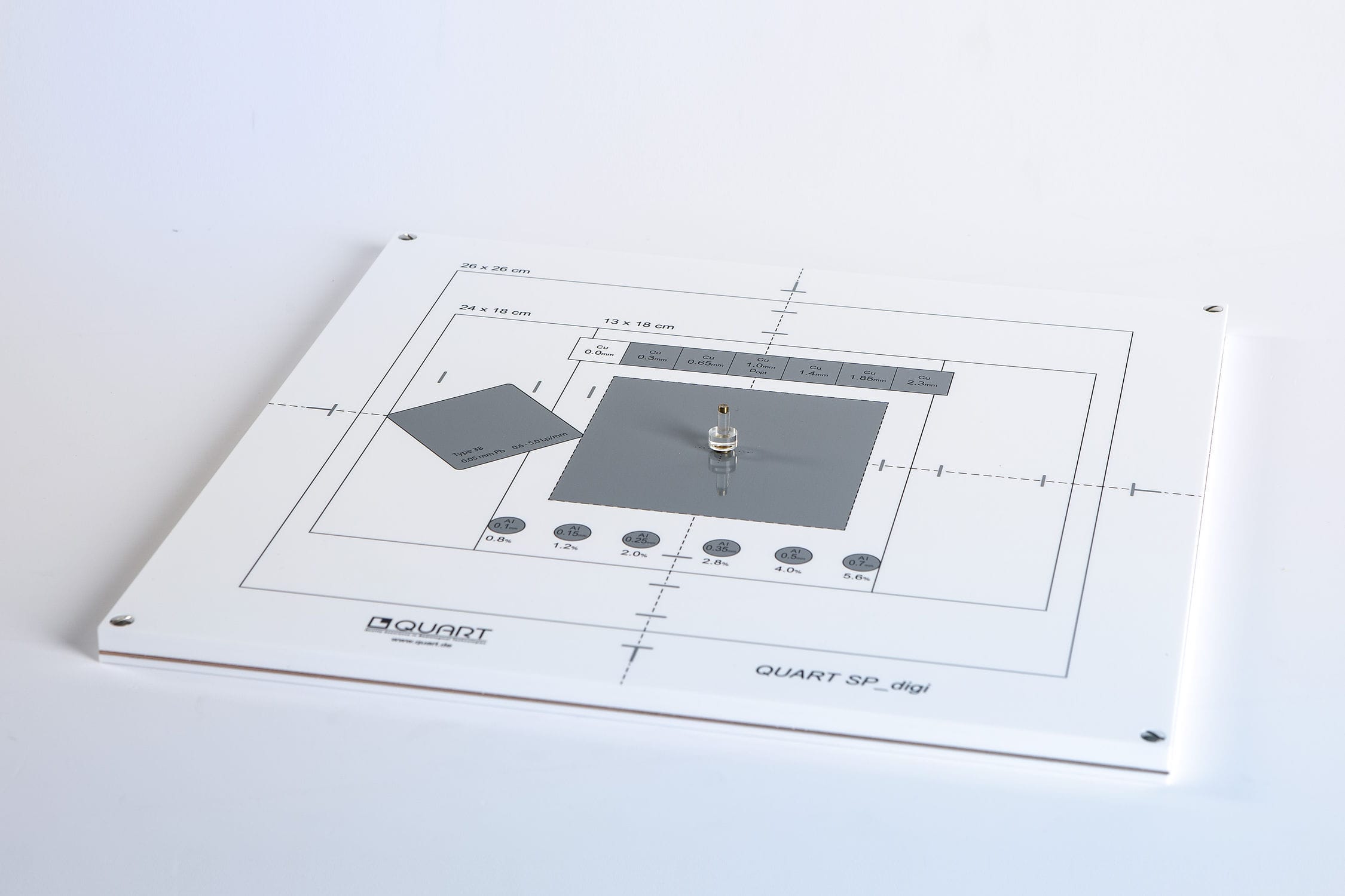 Radiography test phantom - QUART SPdigi - QUART X-Ray QA Solutions ...