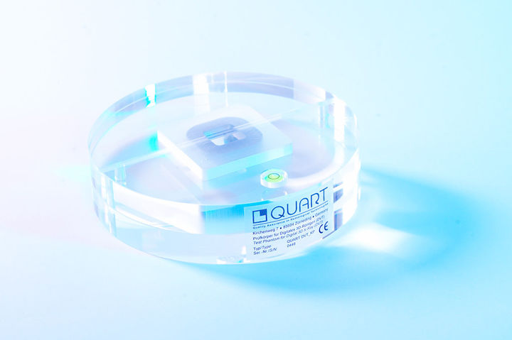 Dental radiography test phantom - QUART DVTkp - QUART X-Ray QA ...