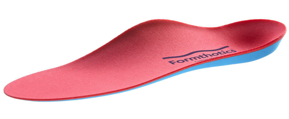 Orthopedic insole with longitudinal arch pad - Original Dual Medium ...