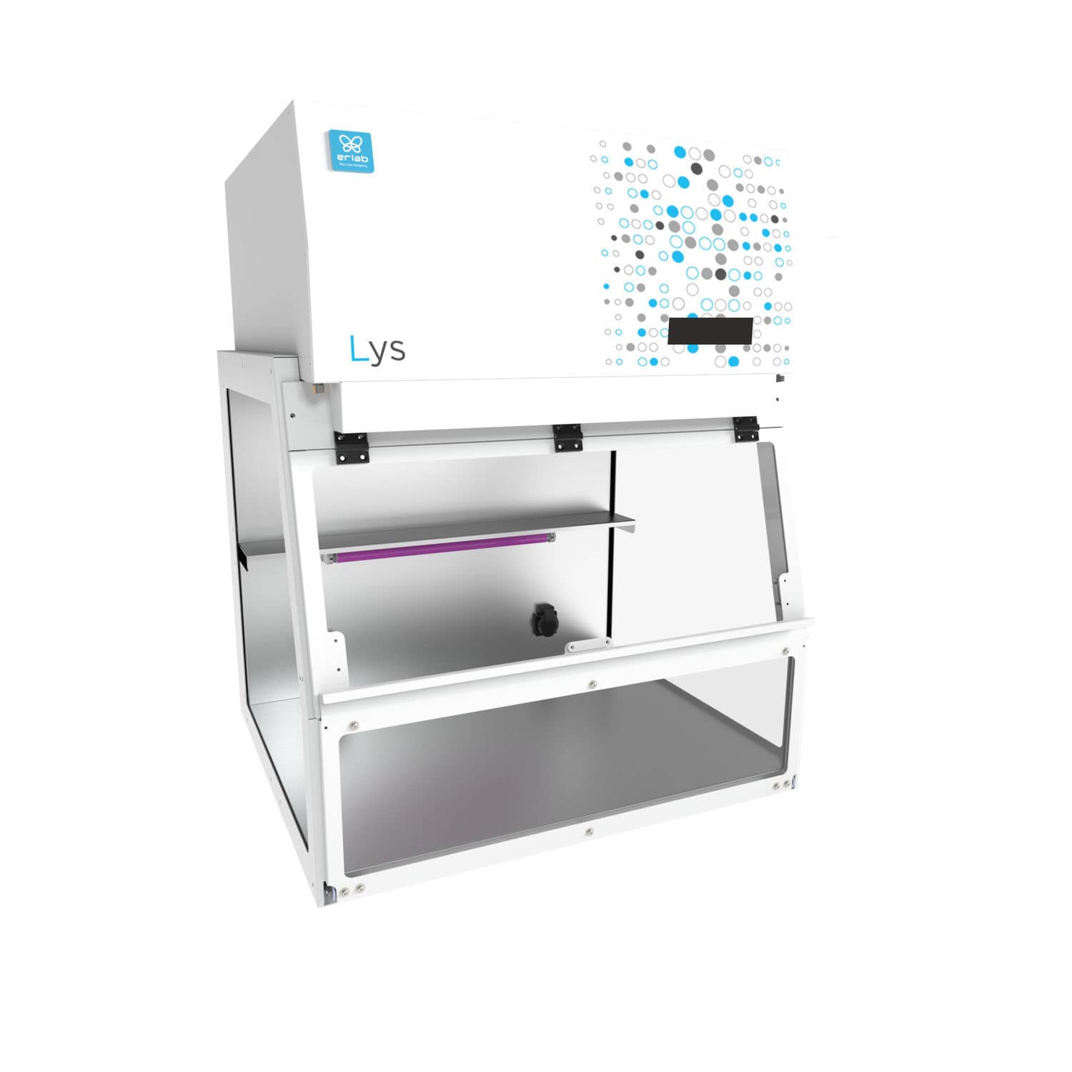 Laboratory fume hood - 700 - Erlab - for PCR / benchtop / vented