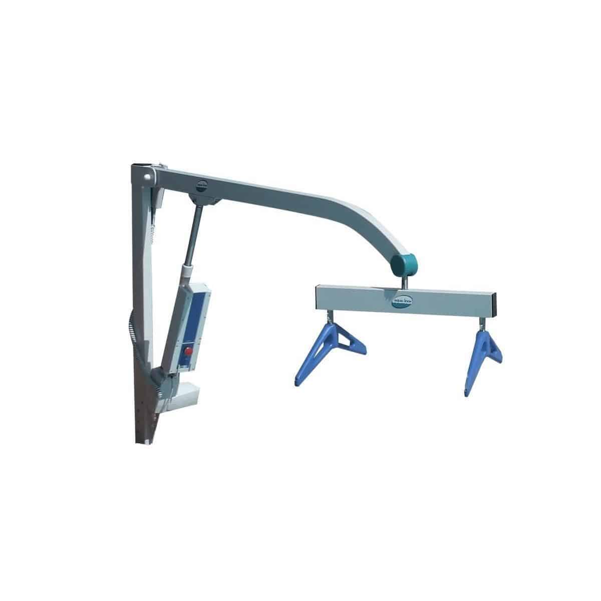 Manual pool lift - Aqualev - FRANCE REVAL - floor-mounted / not ...