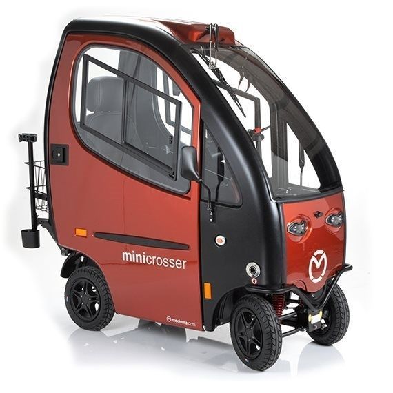 Electric mobility scooter - X-CAB - Medema - 4-wheel / with cab / with ...
