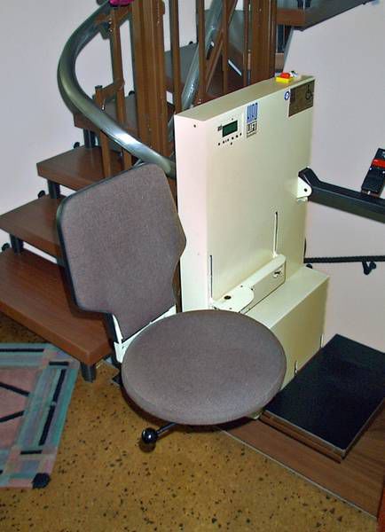 Folding stairlift - HIRO 120/220 - HIRO LIFT - armchair type