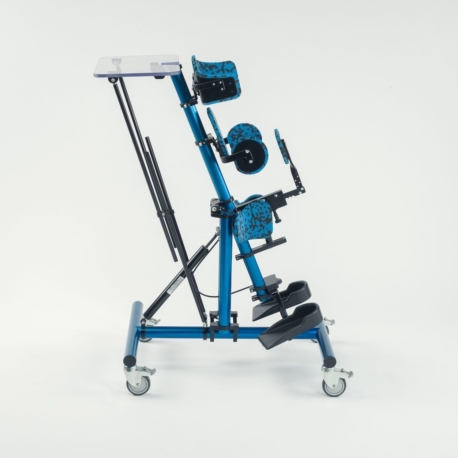 Adult standing frame - STAND & ROLL - Orthos International - on casters